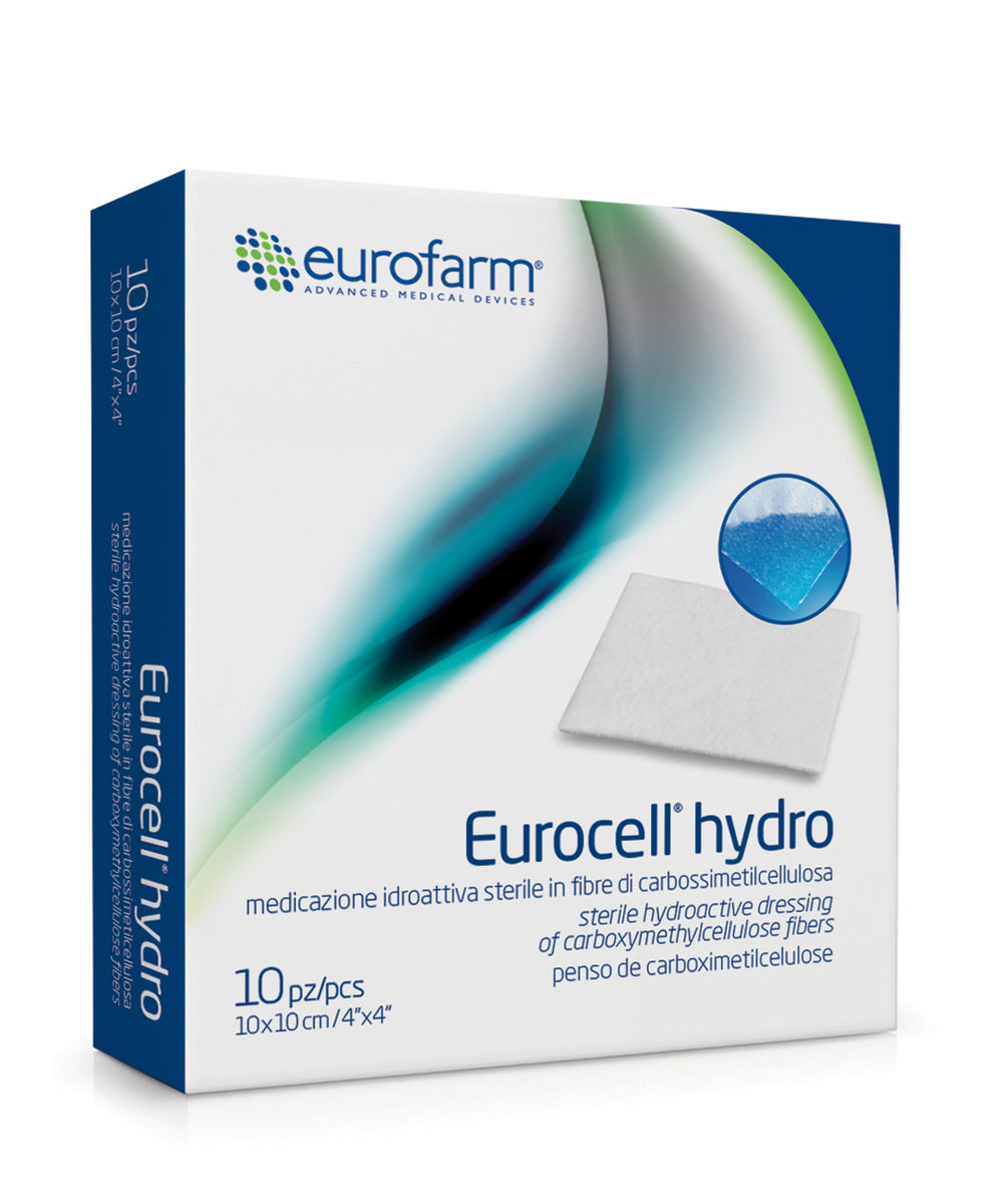 Eurocell Hydro sterile hydroactive dressing in CMC fibers (carboxymeth ...